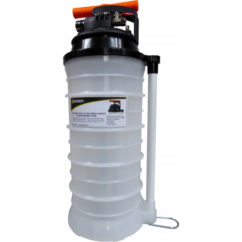 Extractor manual pentru ulei uzat și alte lichide 10,5l + adaptor ...