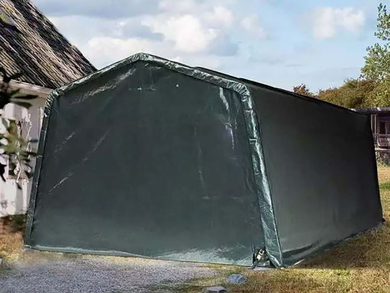 Garaj auto 3,3x4,7m Verde închis - Foxigy.ro