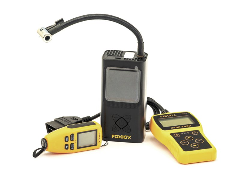 Set FOXIGY AirFox Go GA-140B + Merač laku HW-300 + Autodiagnostika OBD ...