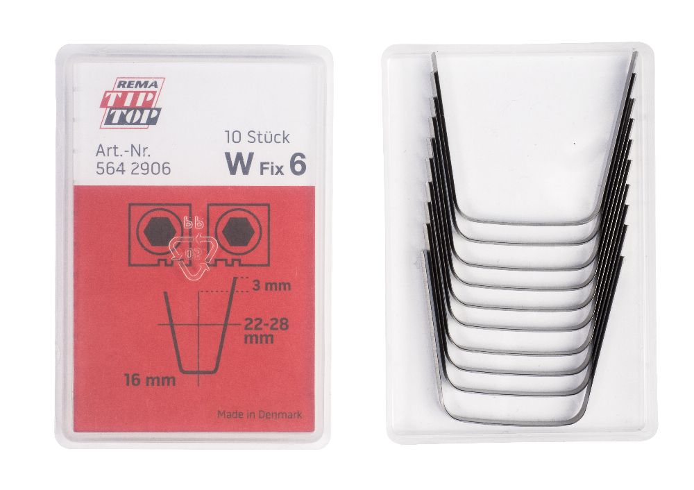 W Fix 6 kotouč, 22-28 mm, pro stroj na řezání pneumatik Rubber Cut, 10 ...