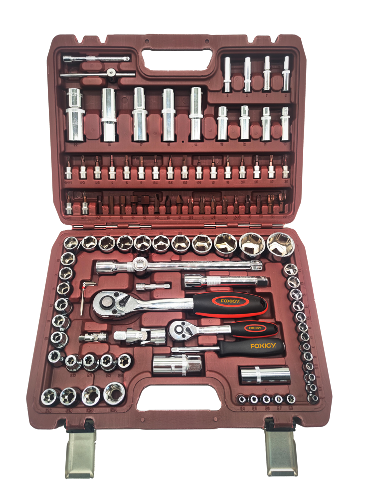 Gola set od 108 komada nasadnih ključeva 1/2", 1/4" CrV profesional ...