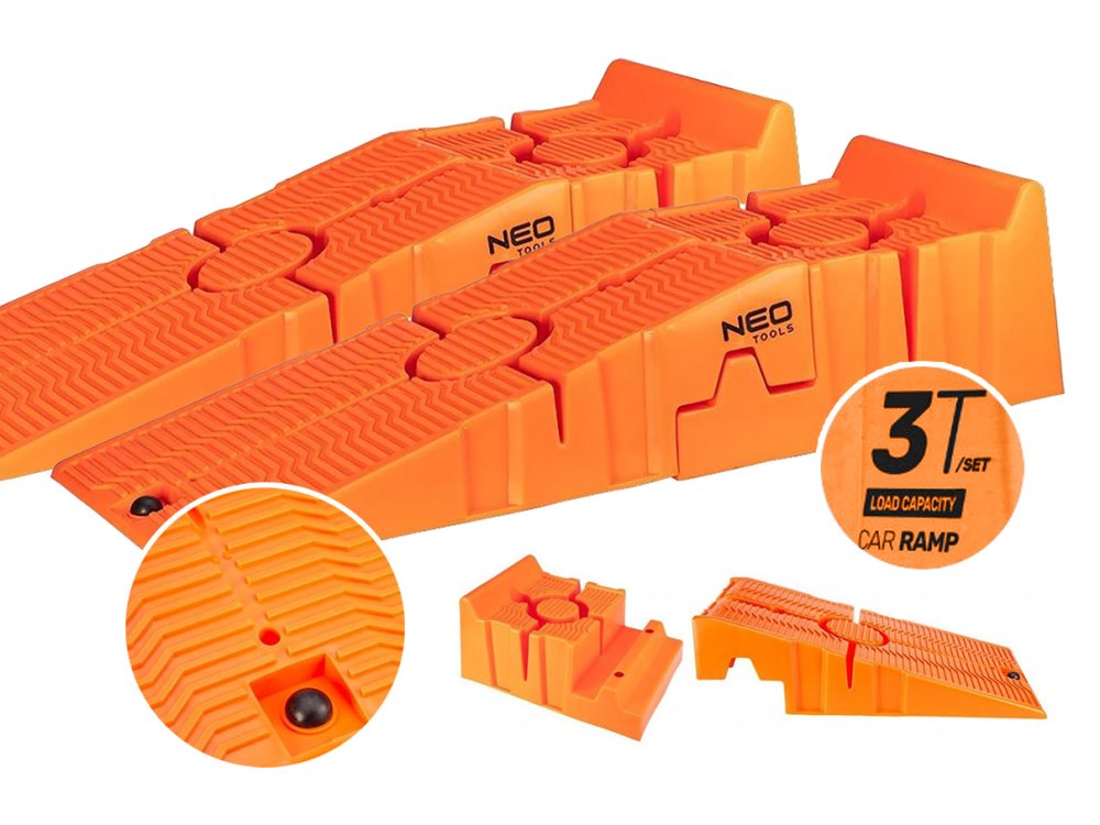 Klančina za vozila, kompozit, nosilnost 3000kg (2 kos) - Foxigy.si