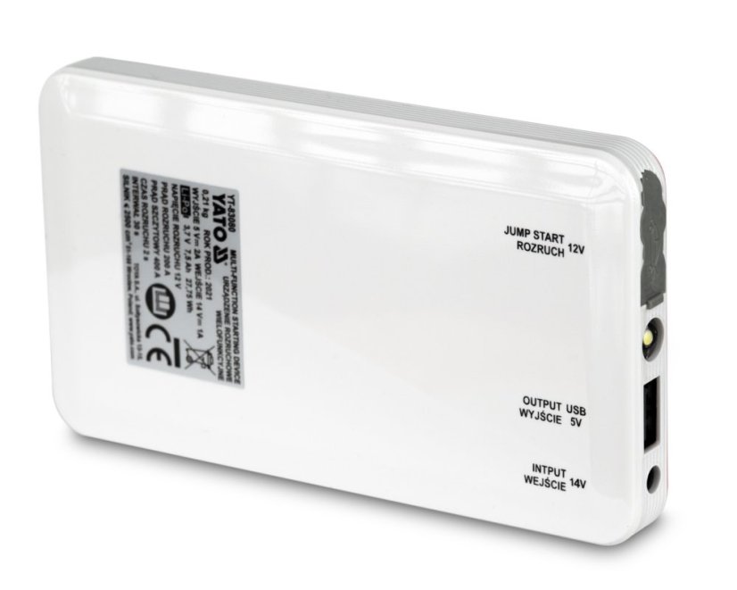 Стартиращо устройство Start Booster Power Bank 7500mAh YT-83080 - Foxigy.bg