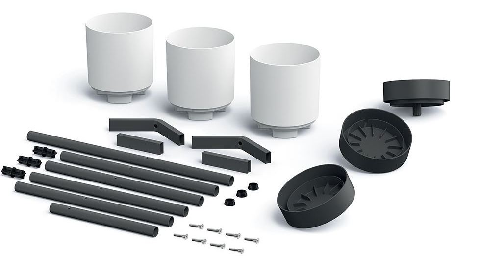 Virágállvány BLOOMIE STAND fehér 42cm - Foxigy.hu