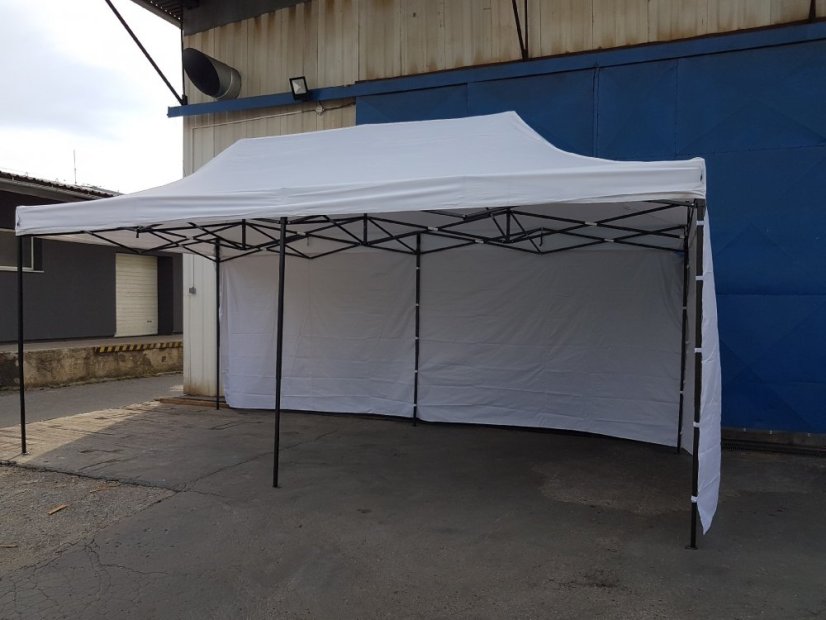 Cort pavilion pliabil 3x6 alb SQ - Foxigy.ro